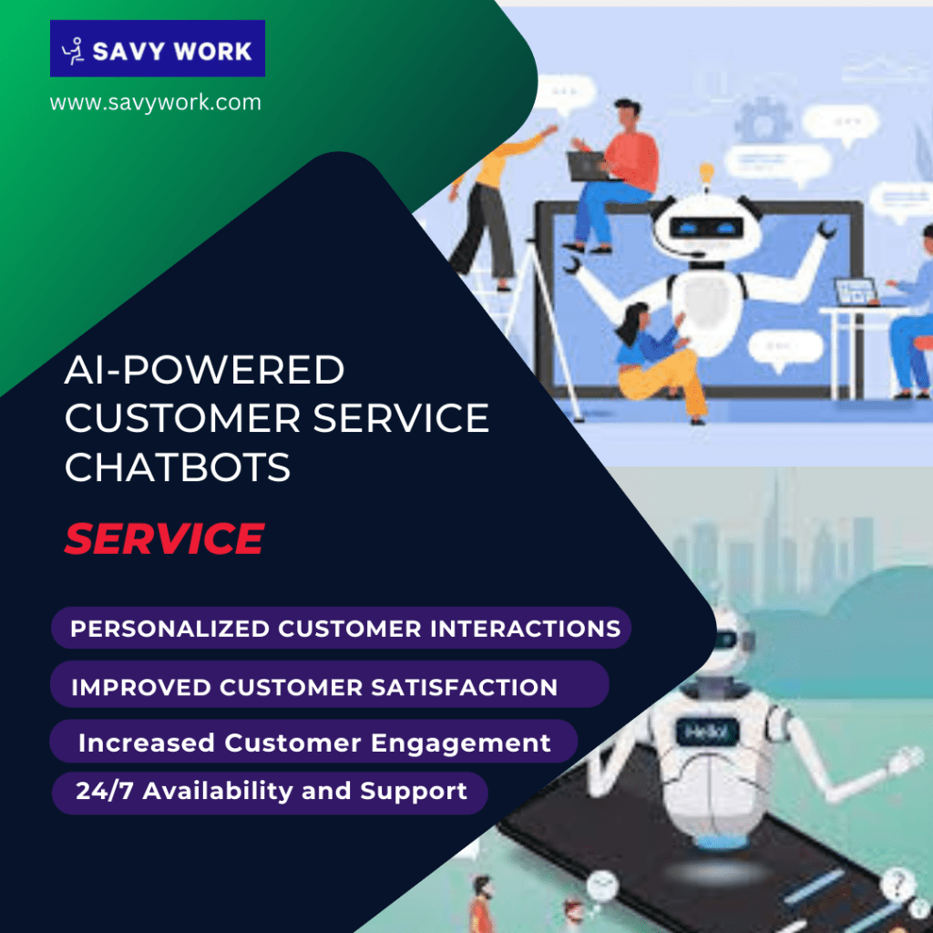 AI-powered customer service chatbots – SAVY WORK