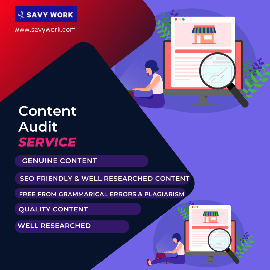 Content Audit Service – SAVY WORK